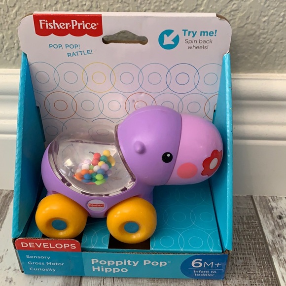 Toys | Fisherprice Poppity Pop Hippo Toy | Poshmark